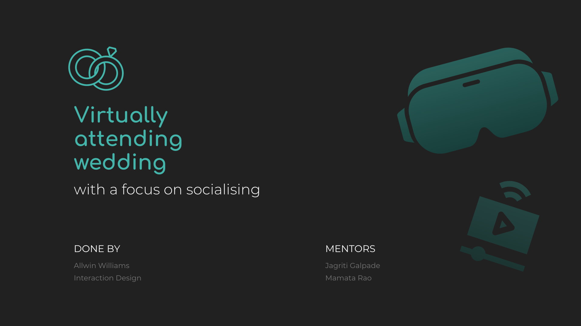 VR Wedding - Allwin Williams